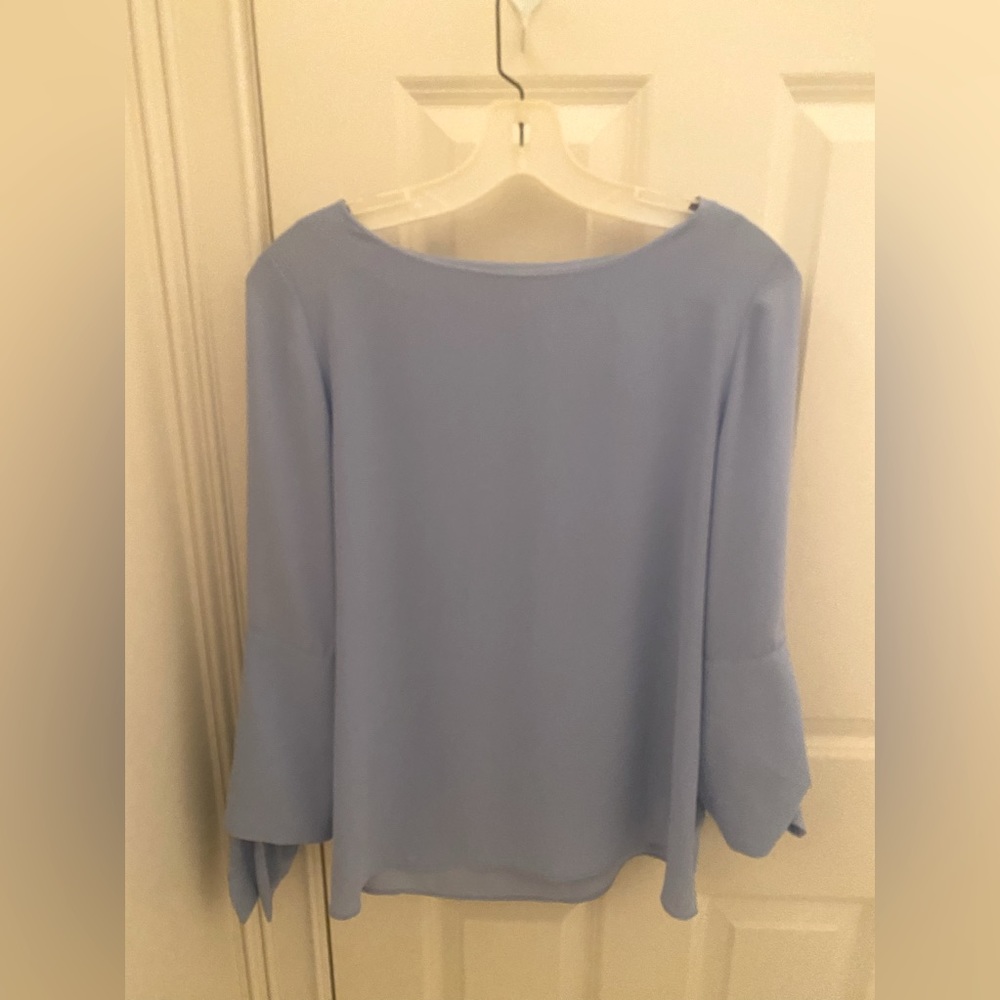 Lilly Pulitzer Women's Langston Top In Periwinkle, Si… - Gem